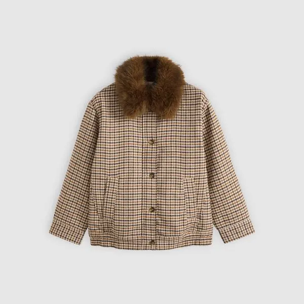 LEVI'S Billie Houndstooth Coat