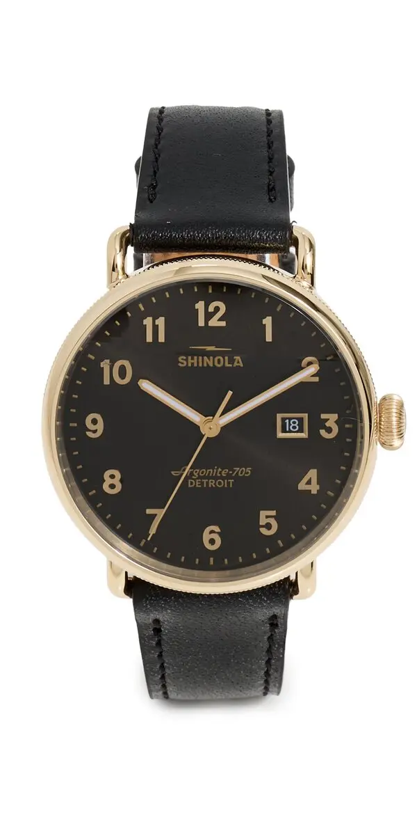 Shinola Canfield Watch - Black