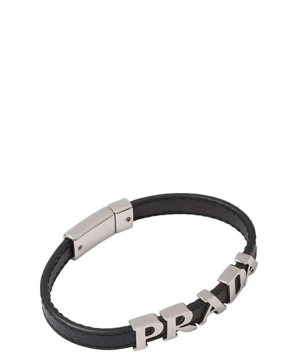 Prada Saffiano Leather Bracelet