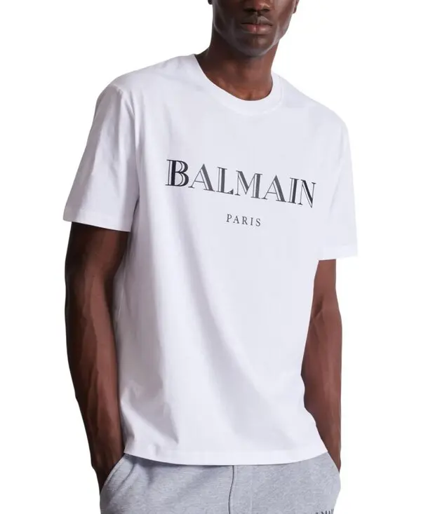 Balmain T-shirt With Print - White
