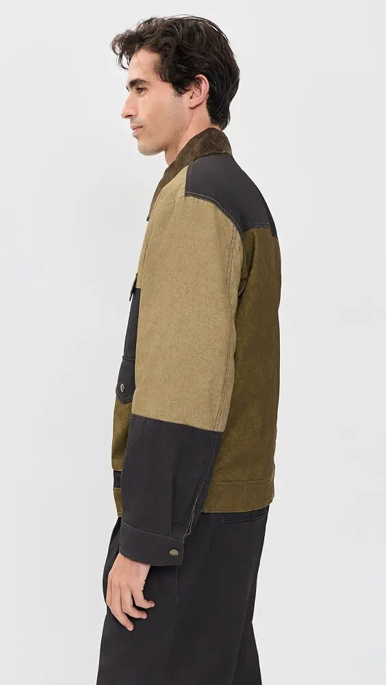 Isabel Marant Étoile Tores Colorblock Utility Jacket