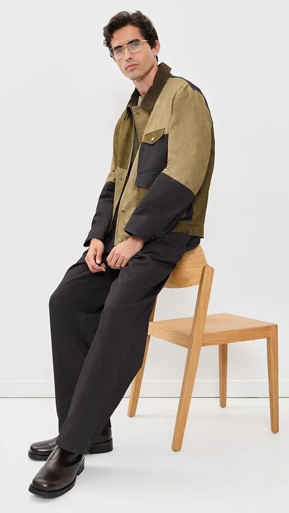 Isabel Marant Étoile Tores Colorblock Utility Jacket