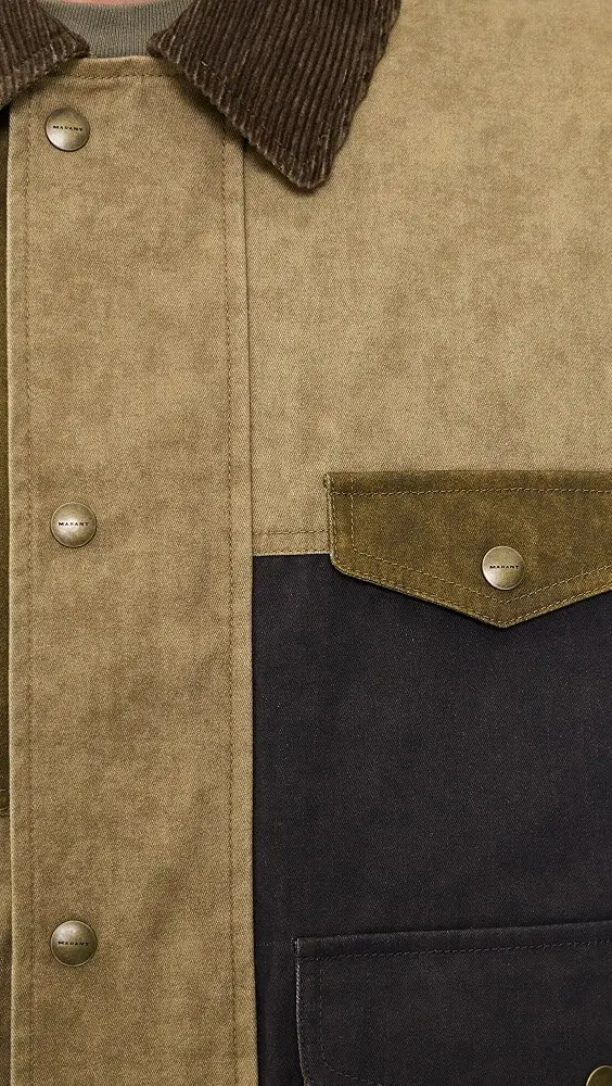 Isabel Marant Étoile Tores Colorblock Utility Jacket