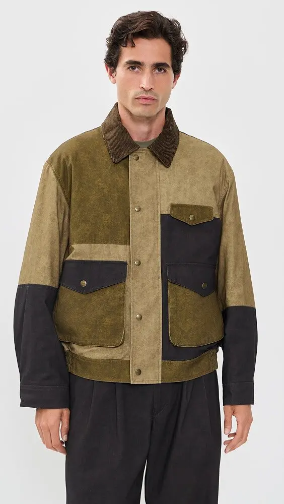 Isabel Marant Étoile Tores Colorblock Utility Jacket