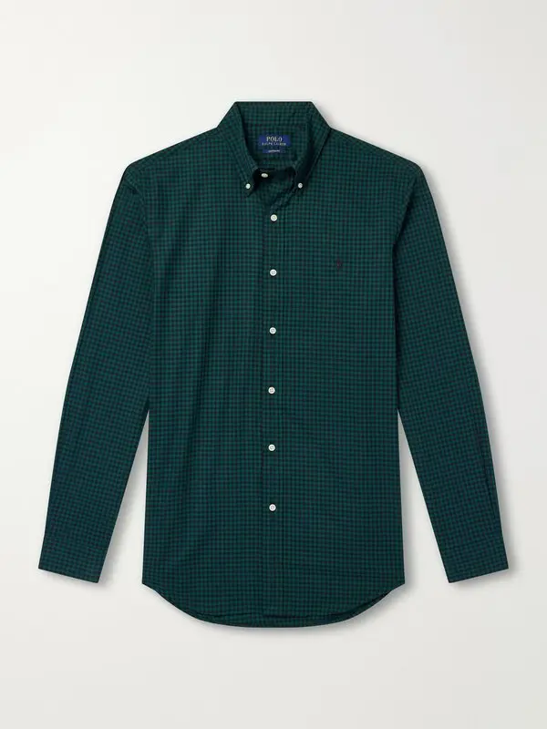 Polo Ralph Lauren Button-down Collar Checked Cotton Shirt