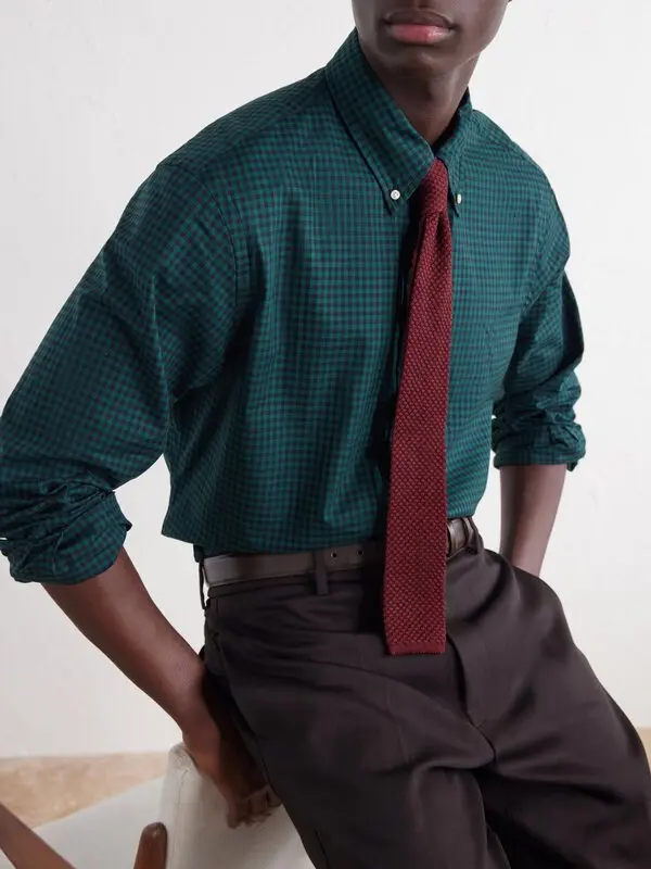 Polo Ralph Lauren Button-down Collar Checked Cotton Shirt