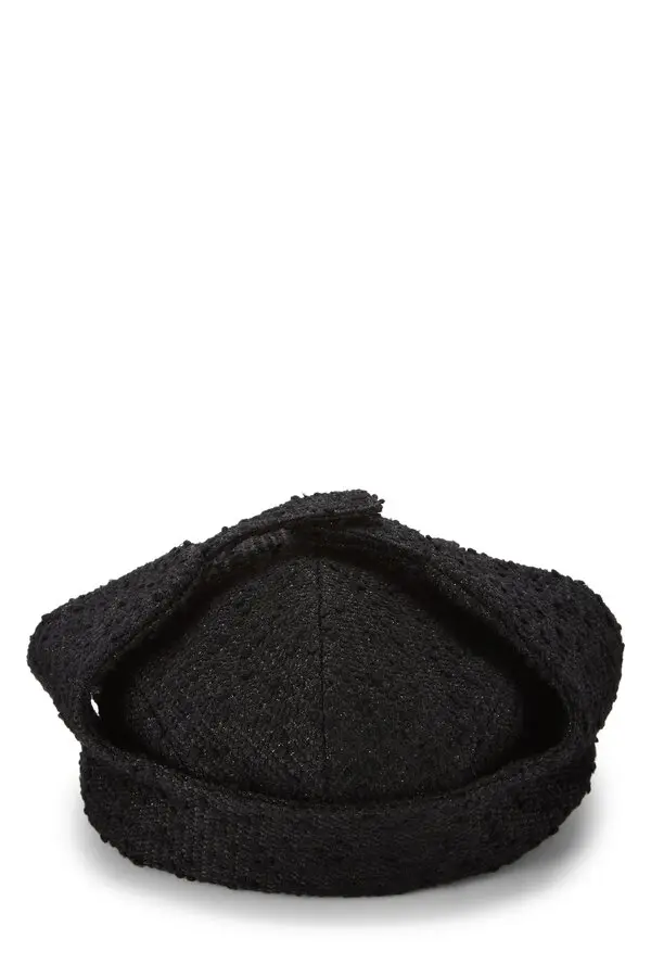 Chanel Tweed Cap Medium