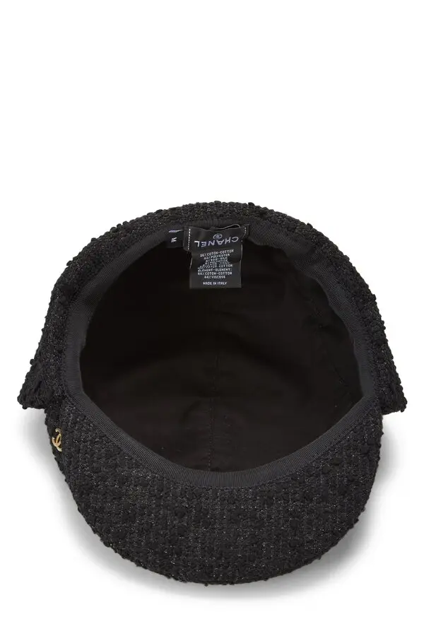 Chanel Tweed Cap Medium