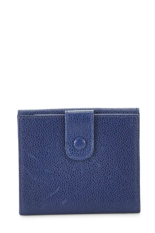 Chanel Caviar Timeless 'cc' Compact Wallet