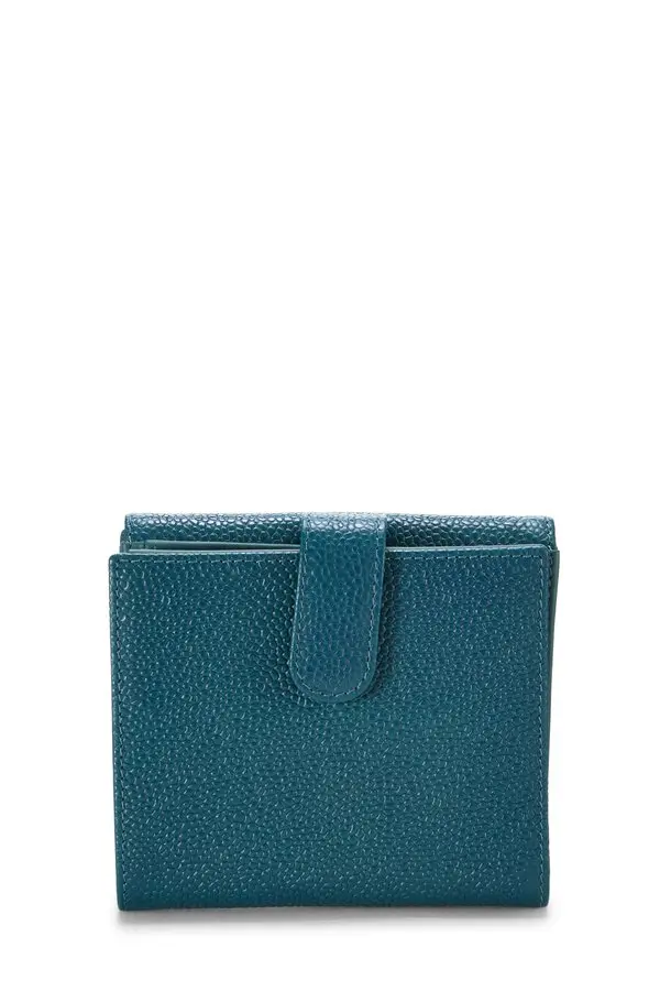 Chanel Caviar Timeless 'cc' Compact Wallet