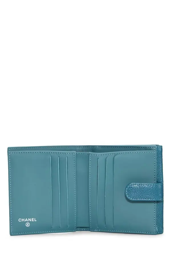 Chanel Caviar Timeless 'cc' Compact Wallet