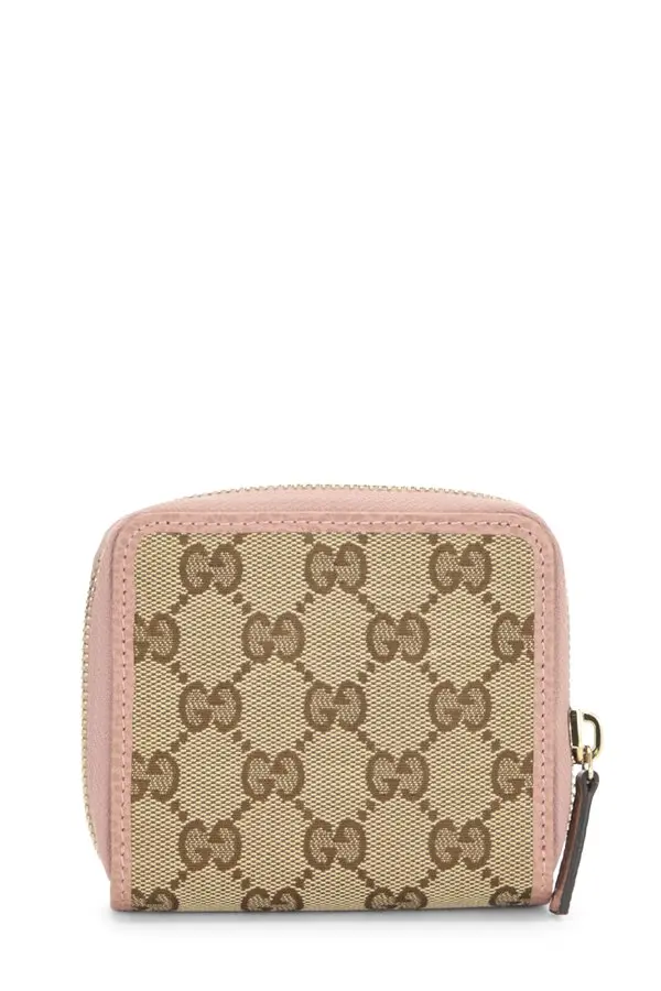 Gucci Original Gg Canvas French Zip Around Wallet
