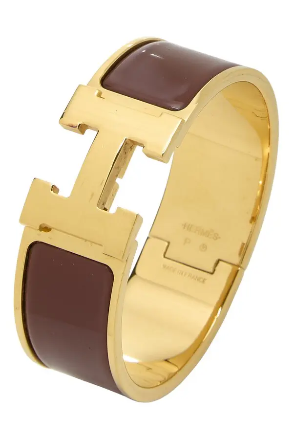 Hermès Clic Clac H Pm - Brown