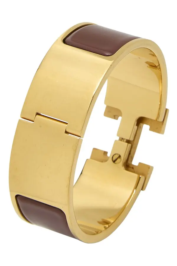 Hermès Clic Clac H Pm - Brown