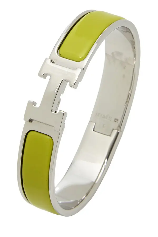Hermès Clic Clac H Pm Bracelet - Green