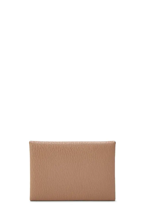 Hermès Mauve Sylvestre Chevre Verso Calvi Duo