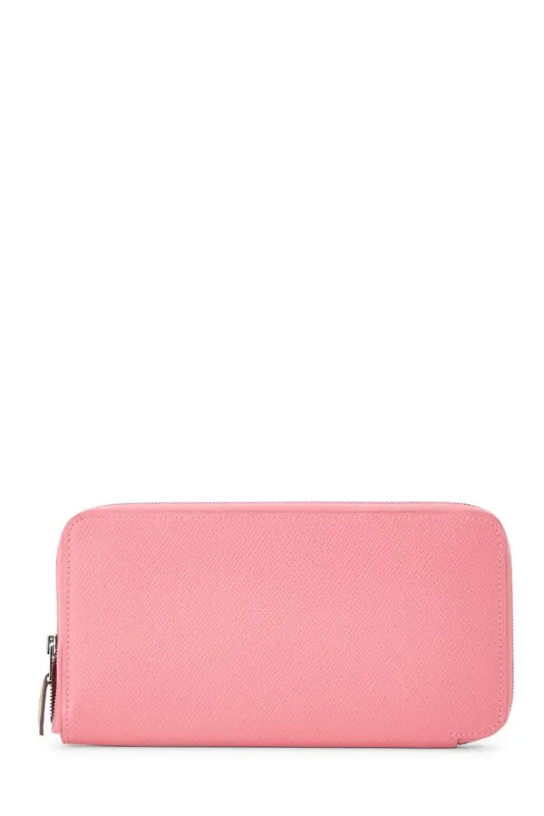 Hermès Rose Azalee Epsom 'in Continental Wallet - Pink