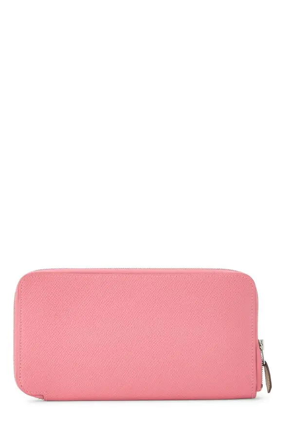 Hermès Rose Azalee Epsom 'in Continental Wallet