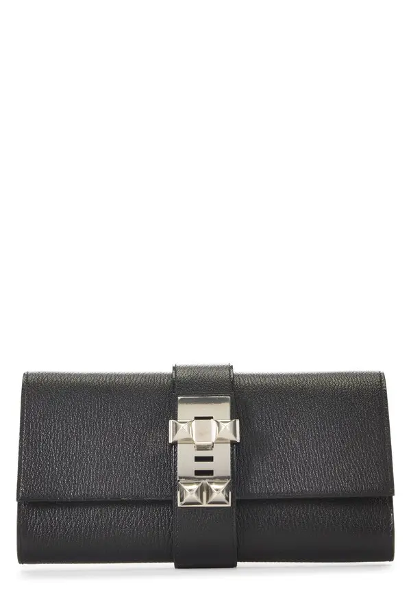 Hermès Chevre Mysore Medor 23 - Black