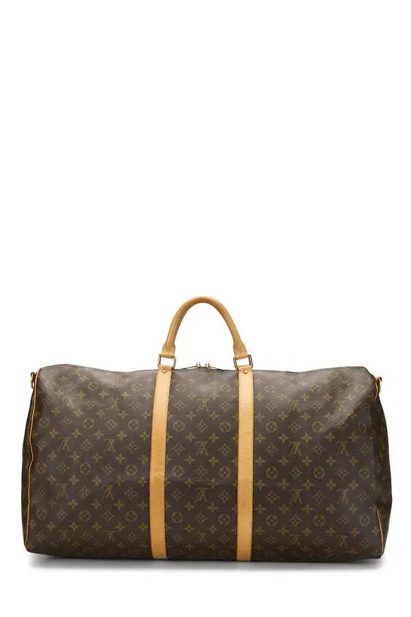 LOUIS VUITTON Monogram Keepall Bandouliere 60
