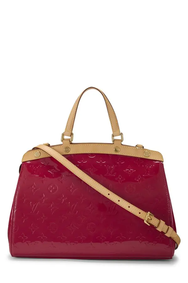 LOUIS VUITTON Rose Pop Monogram Vernis Brea