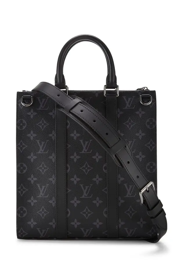 LOUIS VUITTON Monogram Canvas Sac Plat Cross