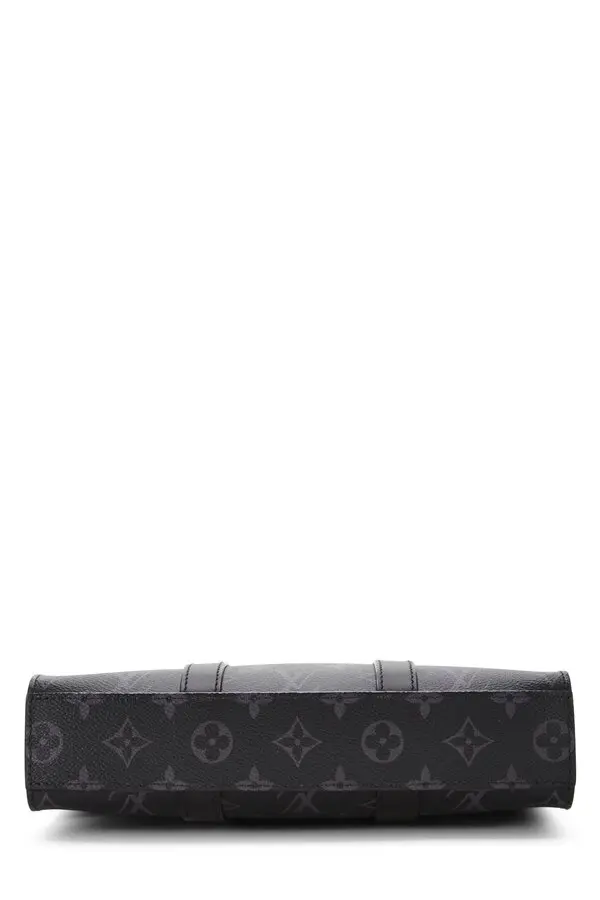 LOUIS VUITTON Monogram Canvas Sac Plat Cross