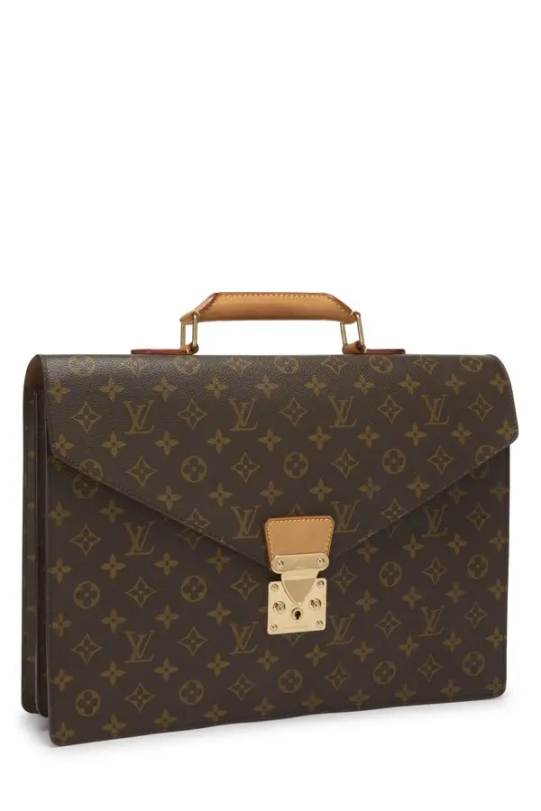 LOUIS VUITTON Monogram Canvas Serviette Conseiller