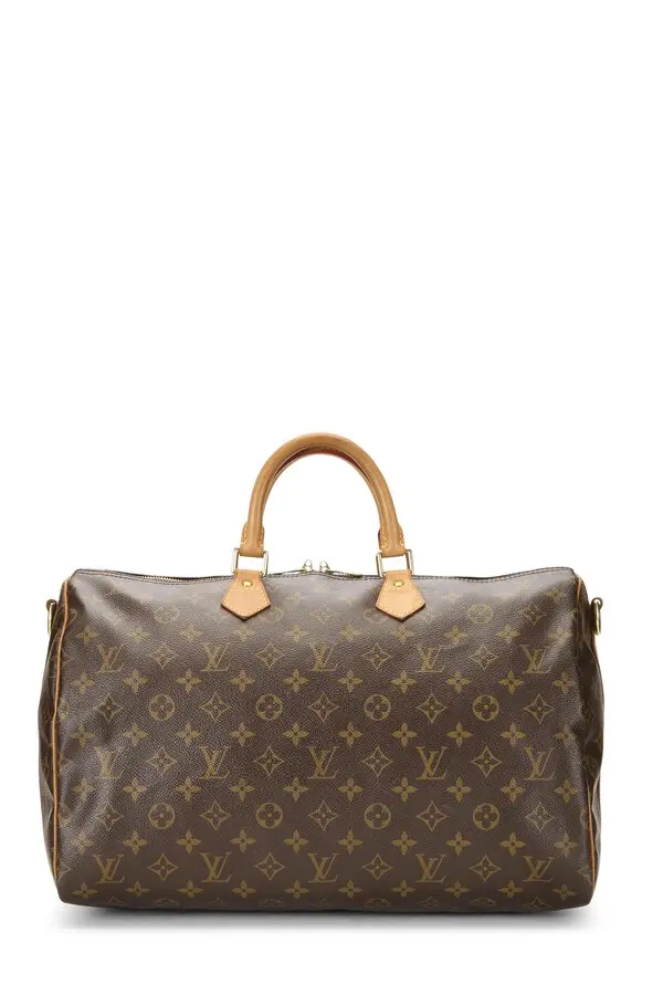 LOUIS VUITTON Monogram Speedy Bandouliere 40