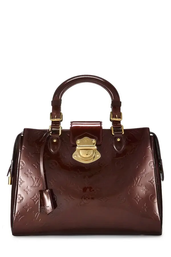 LOUIS VUITTON Monogram Vernis Melrose Avenue - Red