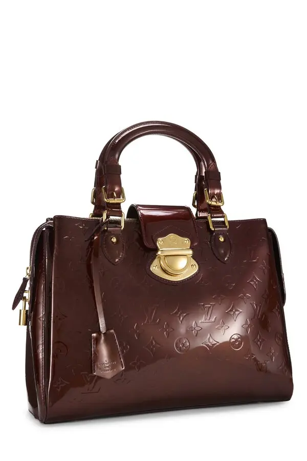 LOUIS VUITTON Monogram Vernis Melrose Avenue - Red
