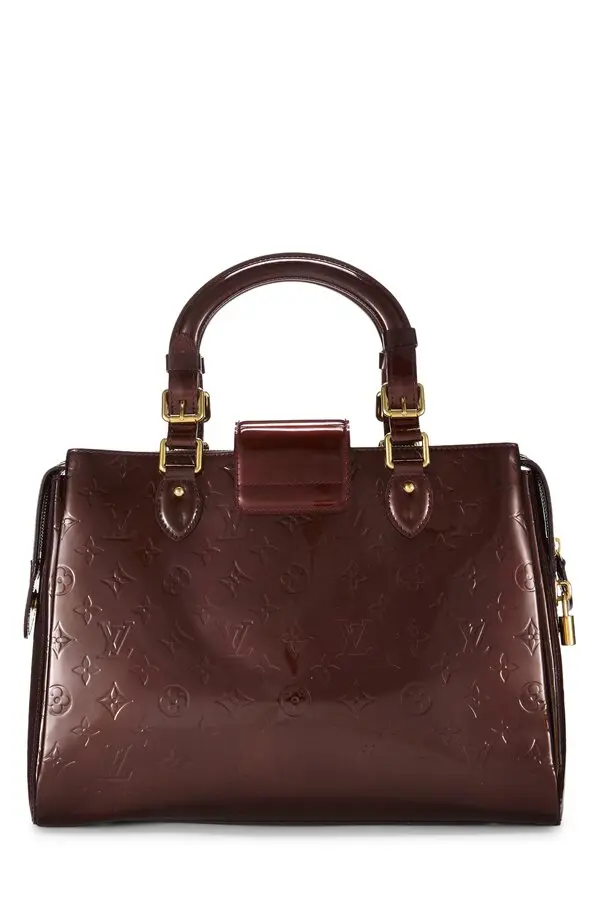 LOUIS VUITTON Monogram Vernis Melrose Avenue - Red