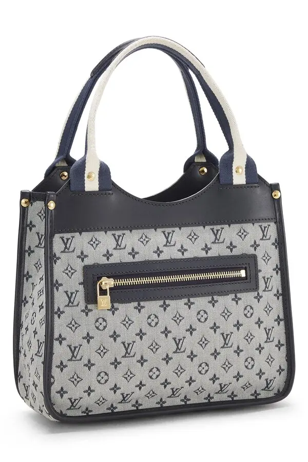 LOUIS VUITTON Monogram Mini Lin Kathleen Top Handle Bag