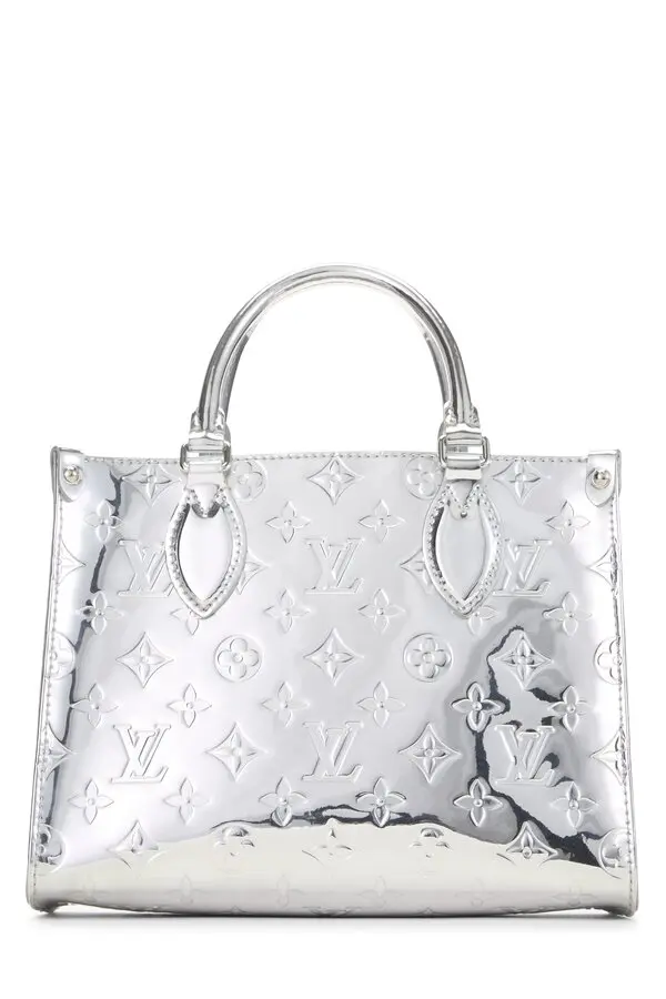 LOUIS VUITTON Monogram Miroir On The Go - Silver