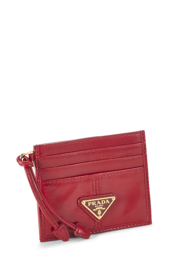 Prada Calfskin Card Holder