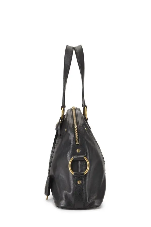 Saint Laurent Grained Leather Muse Top Handle Bag