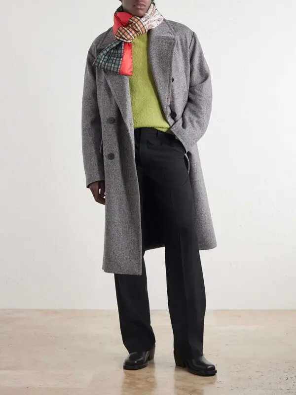 Dries Van Noten Fidelke Patchwork Woven Scarf