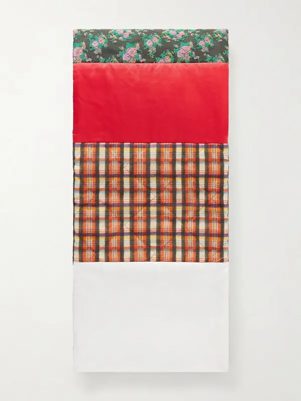 Dries Van Noten Fidelke Patchwork Woven Scarf - Multi