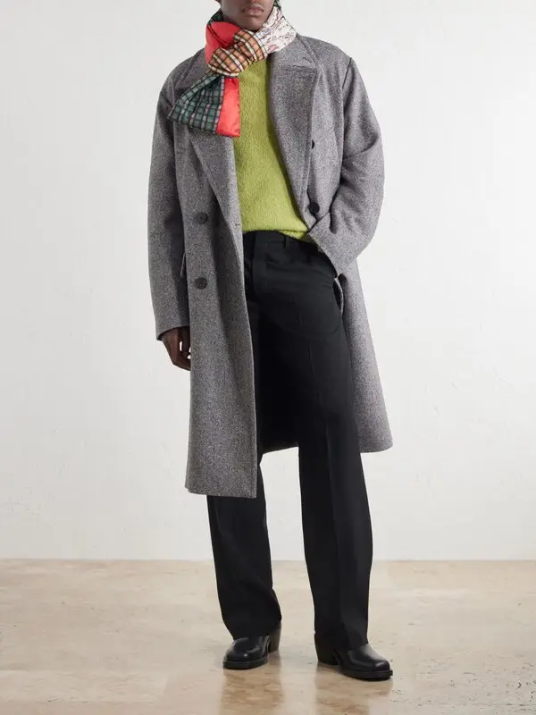 Dries Van Noten Fidelke Patchwork Woven Scarf