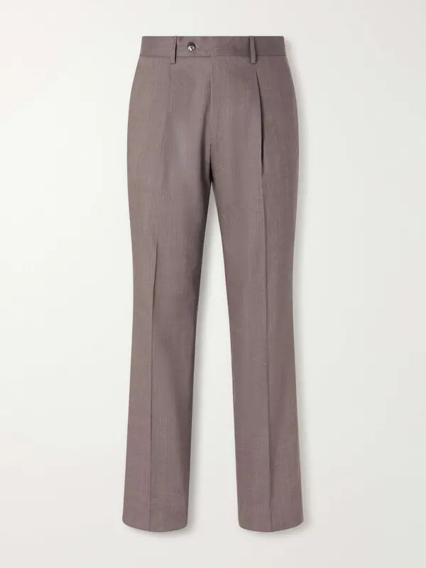 Frescobol Carioca Affonso 2.0 Straight-leg Trousers - Beige