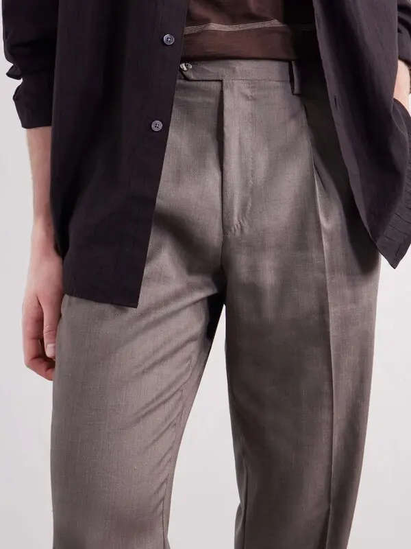 Frescobol Carioca Affonso 2.0 Straight-leg Trousers - Beige