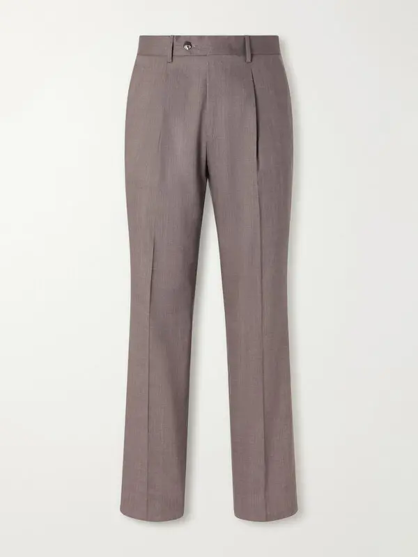 Frescobol Carioca Affonso 2.0 Straight-leg Trousers - Neutrals