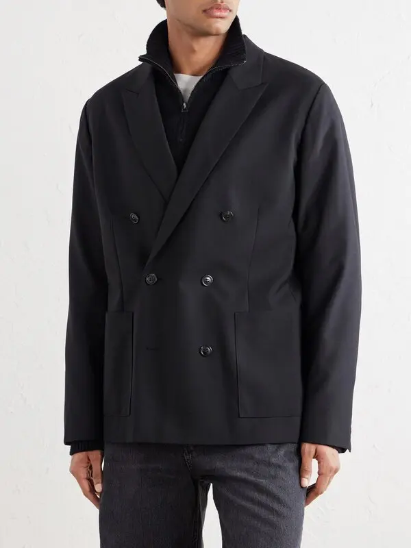 Nn07 Jordin 10037 Double-breasted Woven Blazer