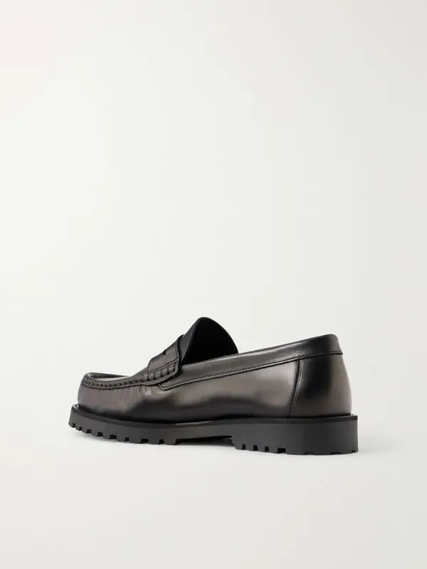 VINNY'S Calf Leather Loafers