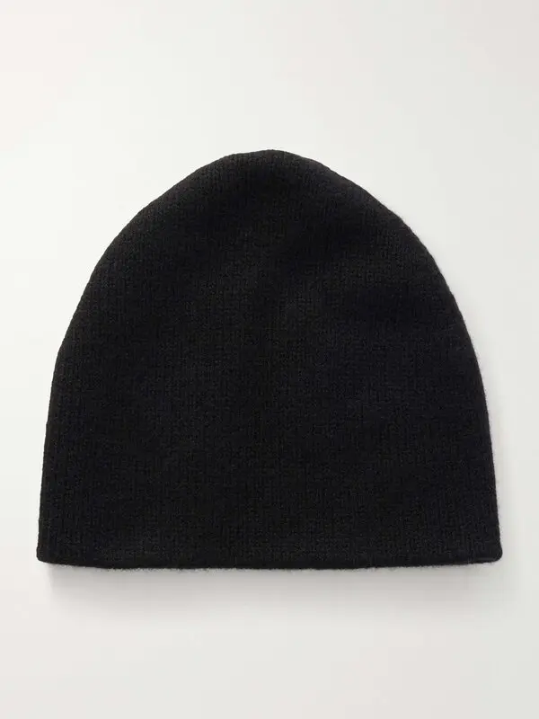 THE ROW Plyne Cashmere-blend Beanie - Black