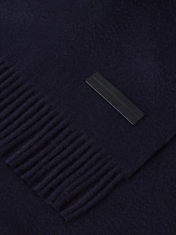 Zegna Fringed Cashmere Scarf