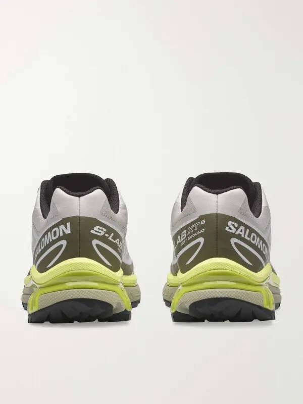 SALOMON Xt-6 Rubber-trimmed Mesh Sneakers