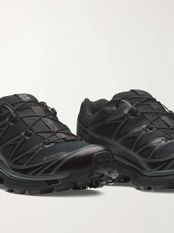 SALOMON Xt-6 Gtx Rubber-trimmed Mesh Sneakers
