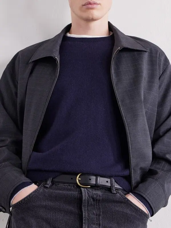 Peter Millar Crown Heritage Cashmere Crewneck Sweater - Blue