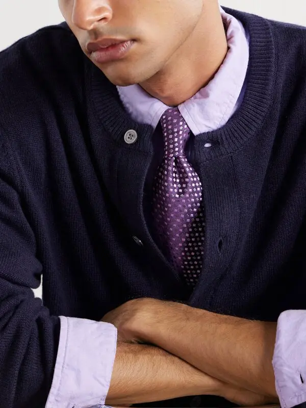 Officine Générale Manoë Merino Wool And Cashmere-blend Cardigan